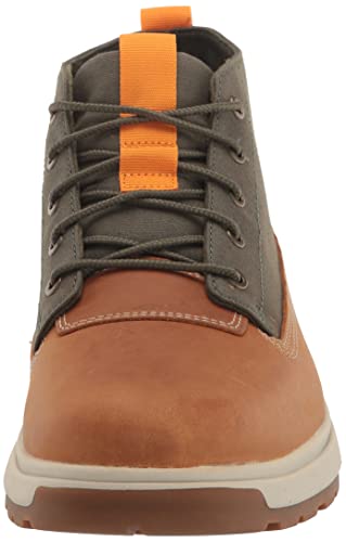 Timberland Men's Atwells Ave L/F Chukka Boot, Wheat Full-Grain, 9