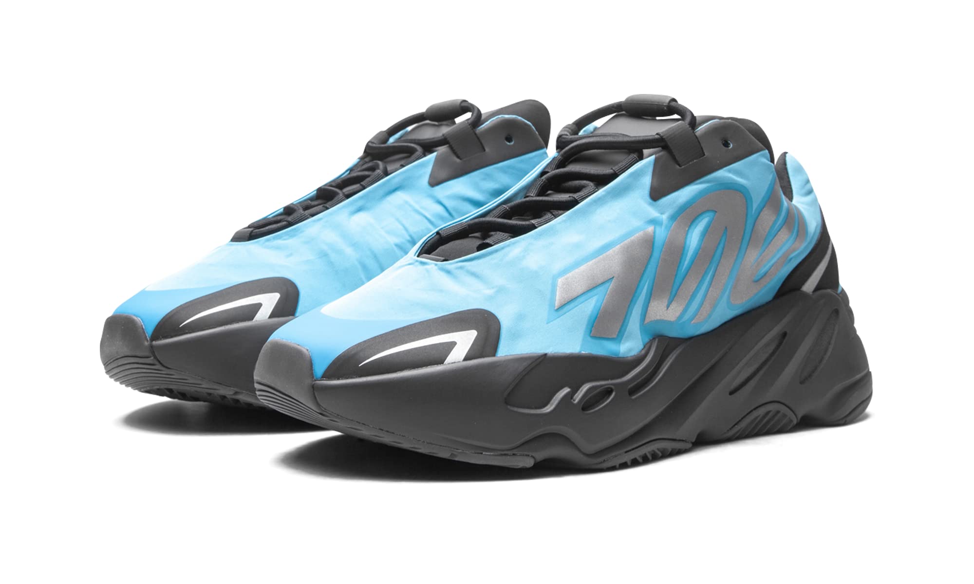 adidas Mens Yeezy 700 Mnvn Lace Up Sneakers Shoes Casual - Blue - Size 5 M