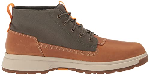 Timberland Men's Atwells Ave L/F Chukka Boot, Wheat Full-Grain, 9