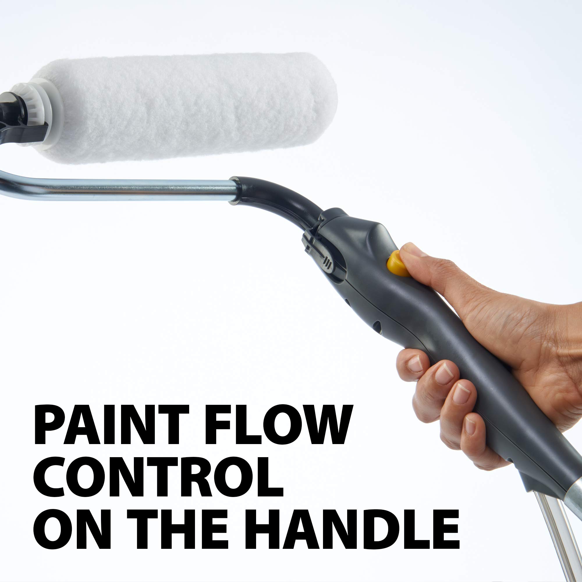 Wagner Spraytech 2439393 Smart Sidekick Power Paint Roller, Yellow