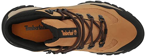 Timberland Men's Lincoln Peak Lite Mid F/L Waterproof Hiking Boot, Wheat Leather, 8.5