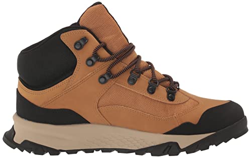 Timberland Men's Lincoln Peak Lite Mid F/L Waterproof Hiking Boot, Wheat Leather, 8.5