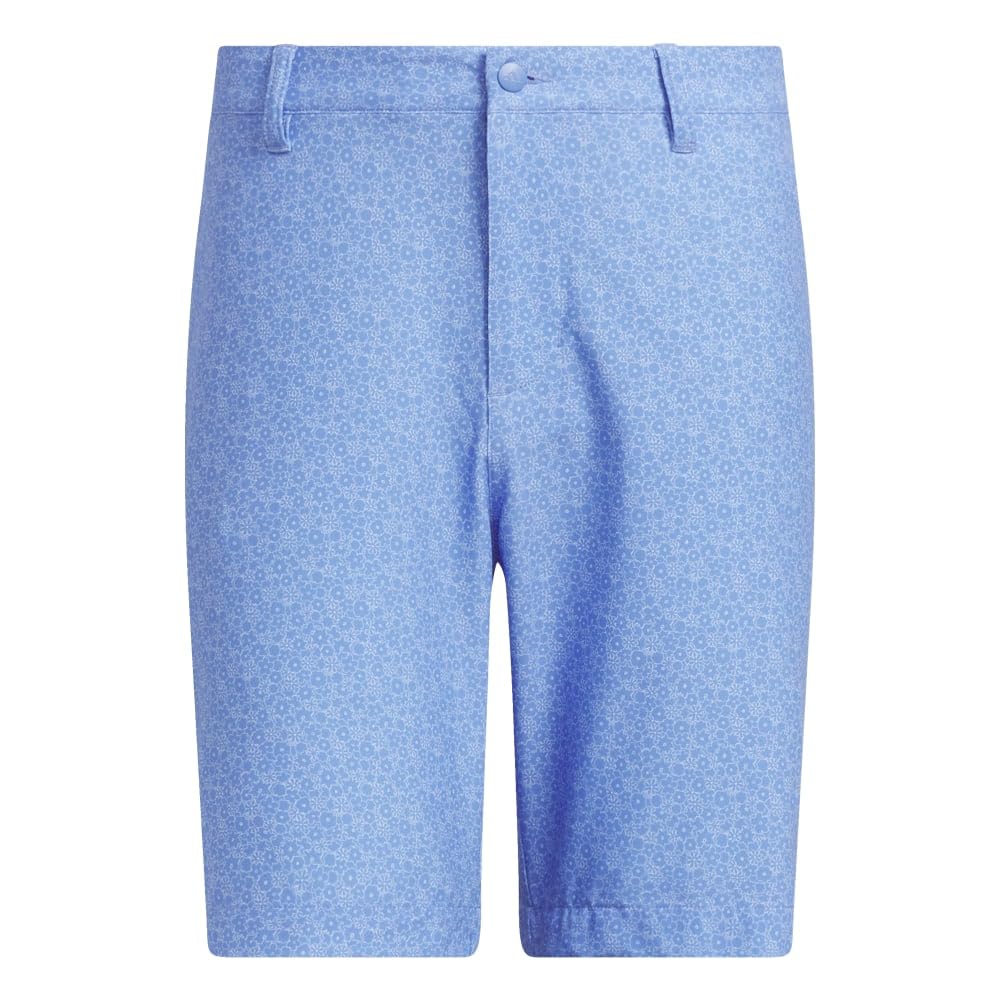 adidas Men's Ultimate365 Printed 9 Inch Golf Shorts, Blue Fusion, 32