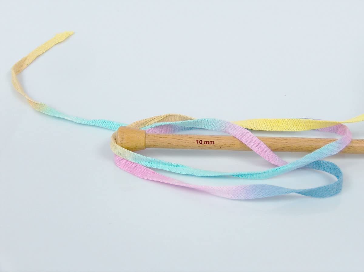250 gr ICE YARNS VISCOT Ribbon Color (60% Cotton 40% Viscose) Yarn Yellow Light Grey Pink Blue Mint Green