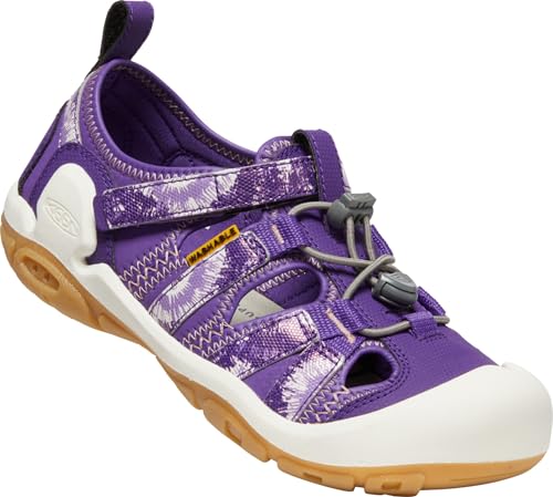 KEEN Knotch Creek Casual Comfortable Sandals, Tillandsia Purple/English Lavender, 8 US Unisex Little Kid