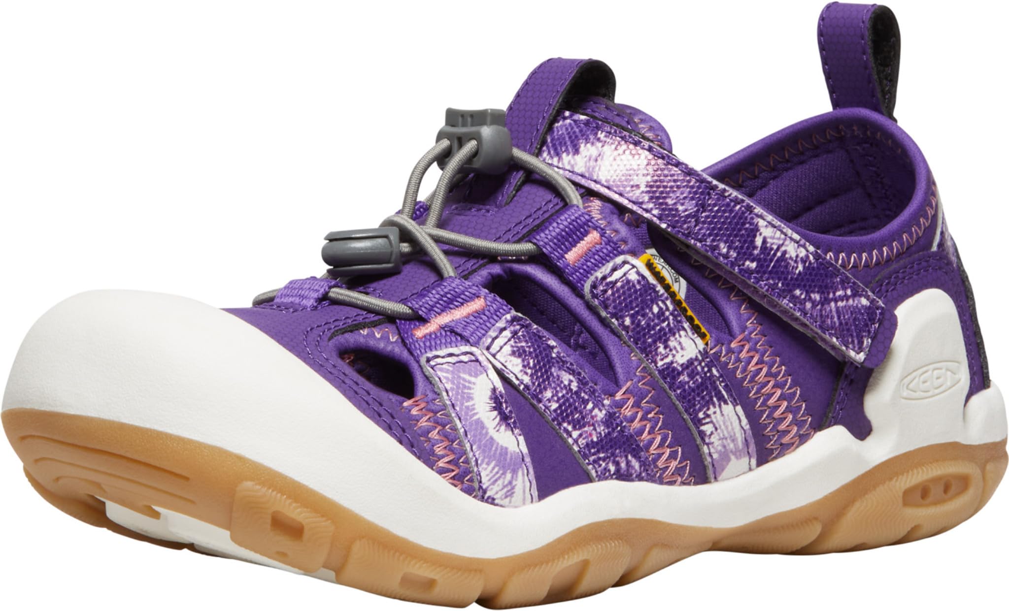 KEEN Knotch Creek Casual Comfortable Sandals, Tillandsia Purple/English Lavender, 8 US Unisex Little Kid