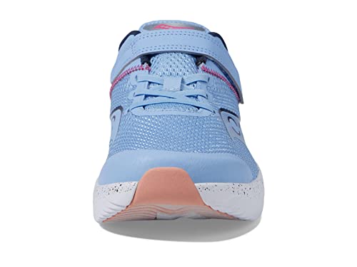 Saucony Kinvara 14 Alternative Closure Sneaker, Light Blue, 3 US Unisex Big Kid