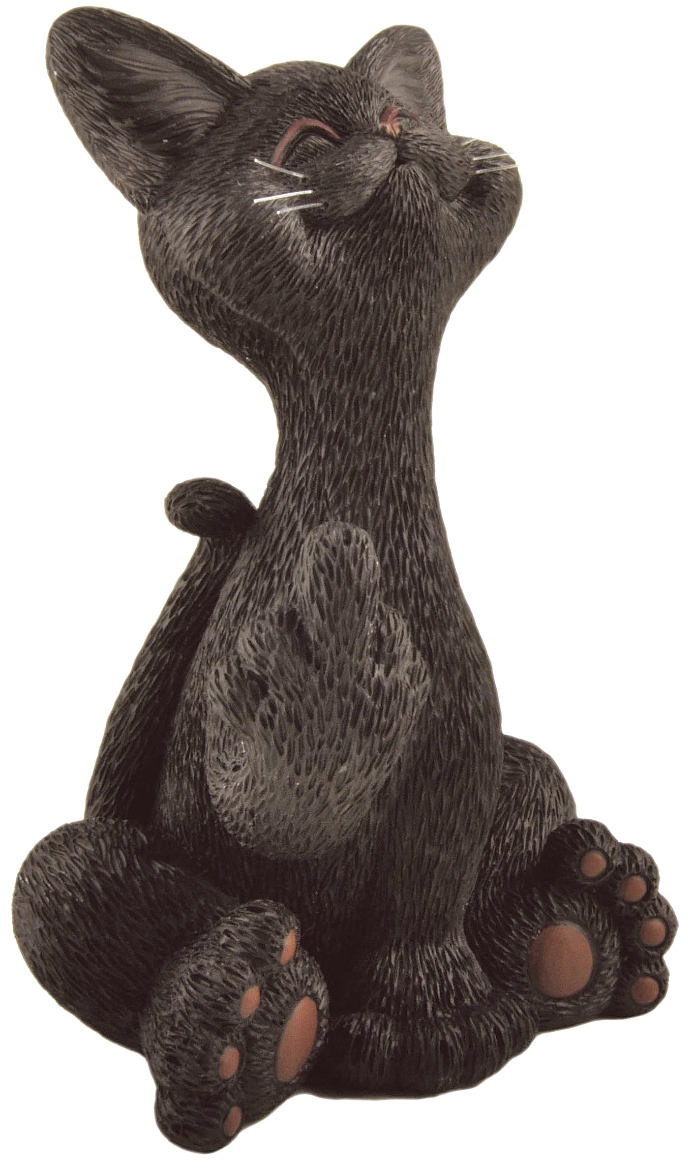 JFSM INC. Catitude - Whimsical Cat Raising Middle Finger Figurine - Hilarious Get Ready for Laughs - Stress Relief - Gifts for Cat Lovers, Cat Mom