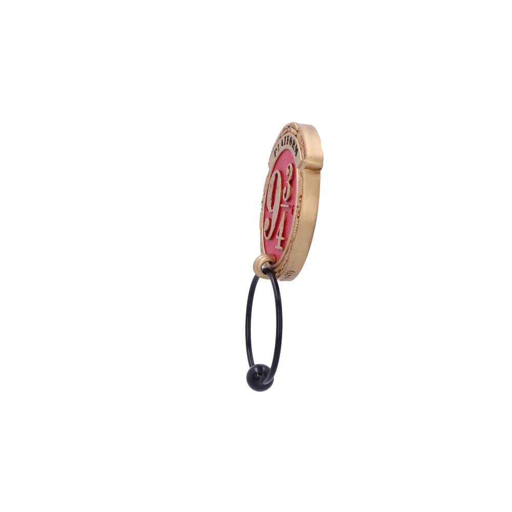 Nemesis Now Officially Licensed Harry Potter Platform 9 3/4 Door Knocker 21.5cm, Red