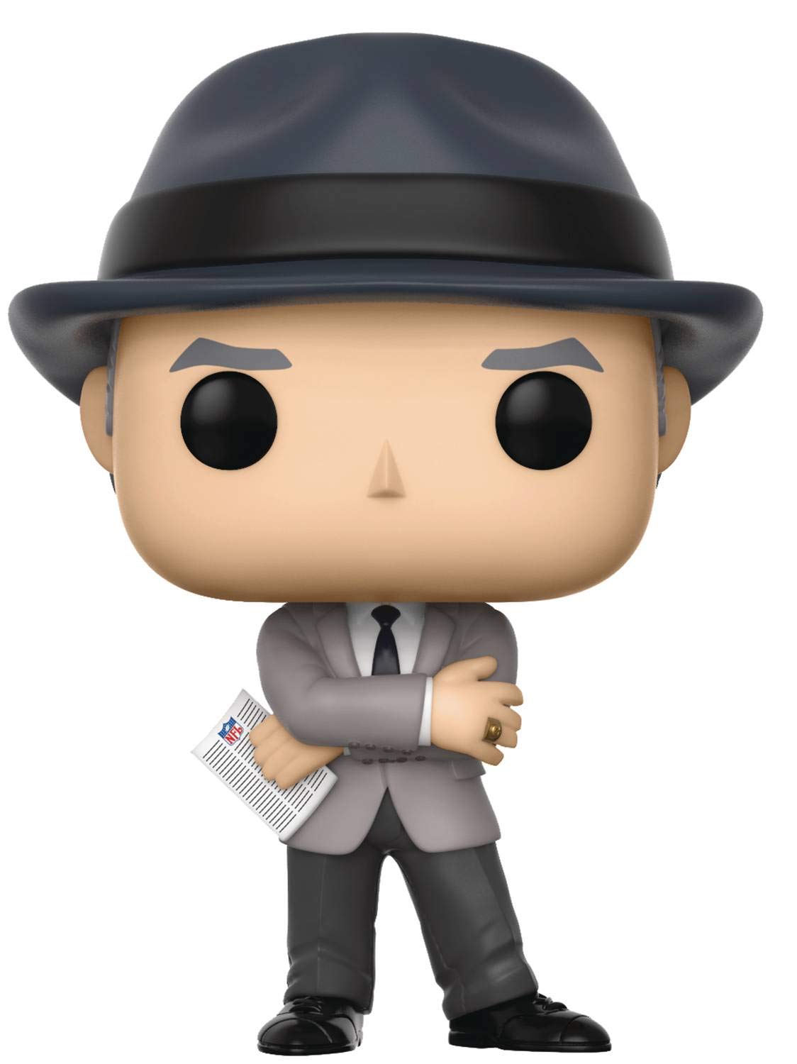 POP Football: Sports Legends - Tom Landry (Cowboys Coach) Funko Vinyl Figure (Bundled with Compatible Box Protector Case)