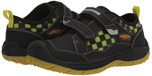 KEEN Speed Hound Durable Comfortable Easy On High Traction Sneakers, Black/Multi, 13 US Unisex Little Kid