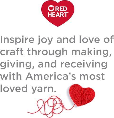 Red Heart Super Saver Amethyst Yarn - 3 Pack of 198g/7oz - Acrylic - 4 Medium (Worsted) - 364 Yards - Knitting/Crochet