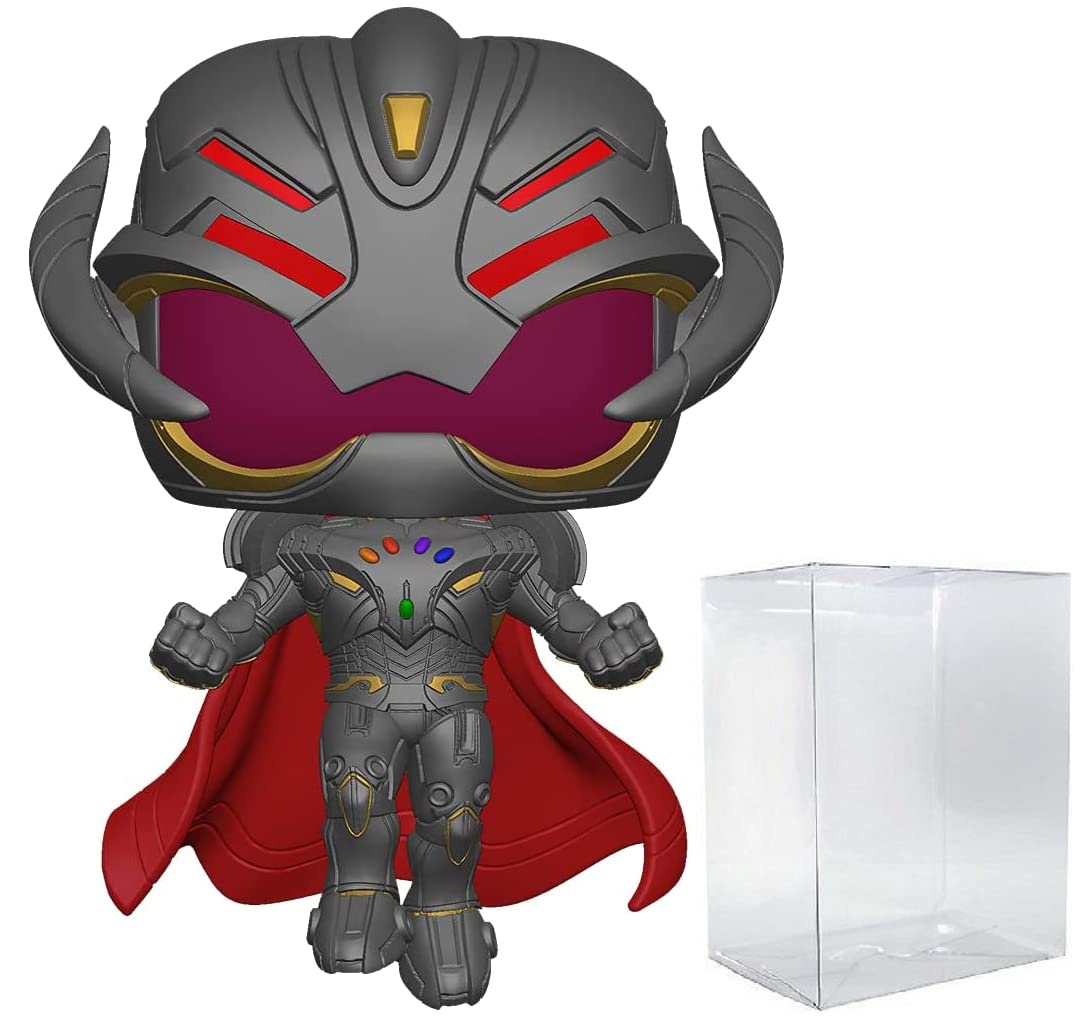 POP Marvel: What If? - Inifinity Ultron Funko Vinyl Figure (Bundled with Compatible Box Protector Case)