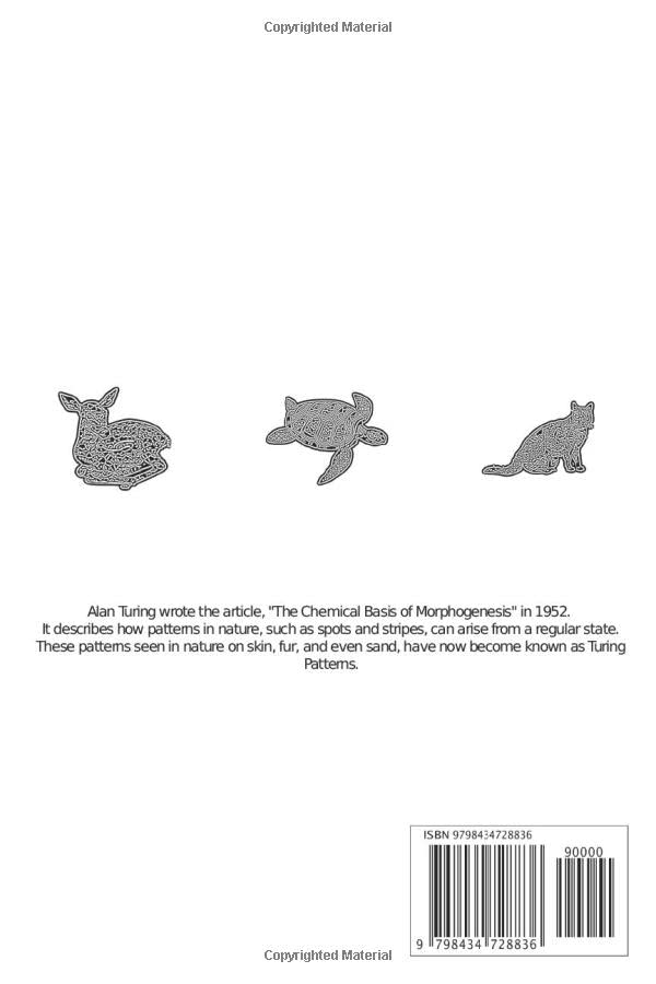 Turing Pattern Coloring Book