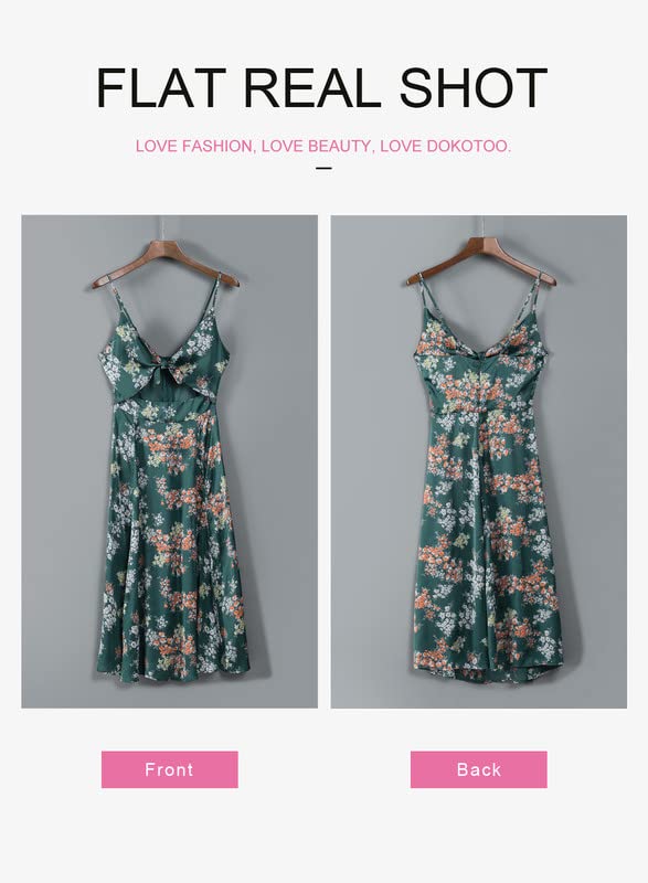 Dokotoo Women's Modern/Fitted, Green, X-Large