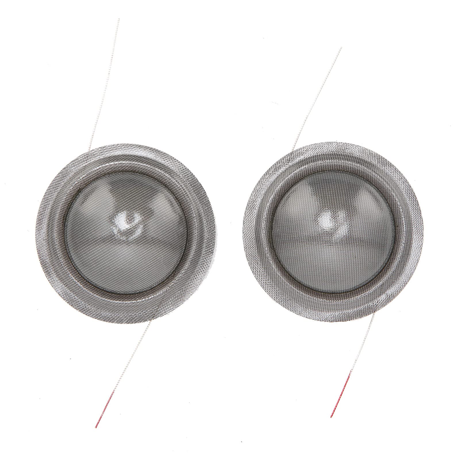 25mm Tweeter Voice Coil Replacement Parts, 2Pcs 1" Tweeter Diaphragm, 25-core Tweeter Coil and 5.4 Ohm Resistor for Speaker DIY