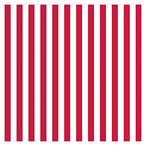 Stripe Printed Gift Wrap - 16' x 30", Red, 1 Pc