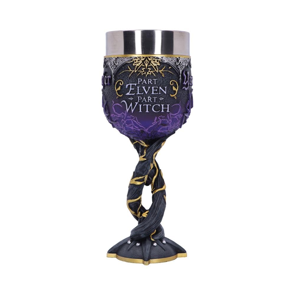 Nemesis Now Officially Licensed The Witcher Yennefer Goblet 19.5cm, Black