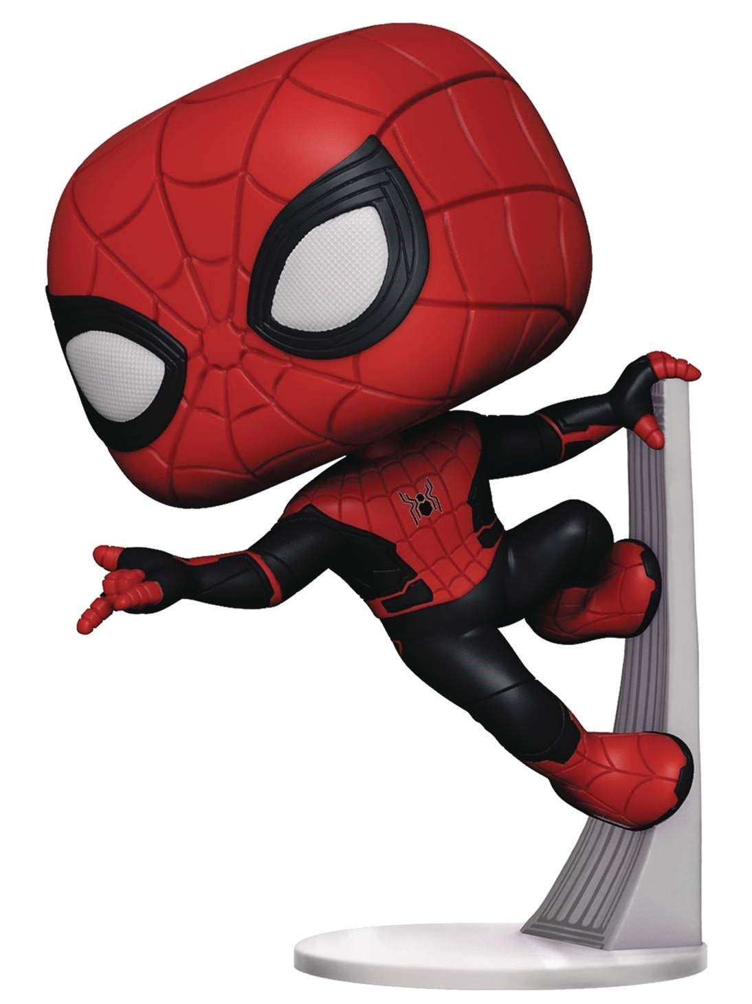 Spider-Man POP Marvel Far from Home Upgraded Suit Funko Pop! Vinyl Figure (Bundled with Compatible Pop Box Protector Case), Multicolor, 3.75 inches