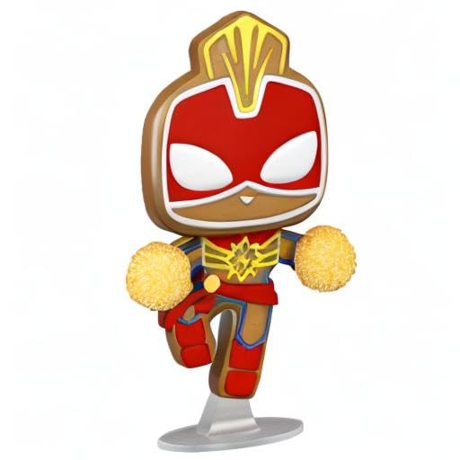 Funko POP Marvel: Holiday - Gingerbread Iron Man Pop! Vinyl Figure (Bundled with Compatible Pop Box Protector Case), Multicolored, 3.75 inches