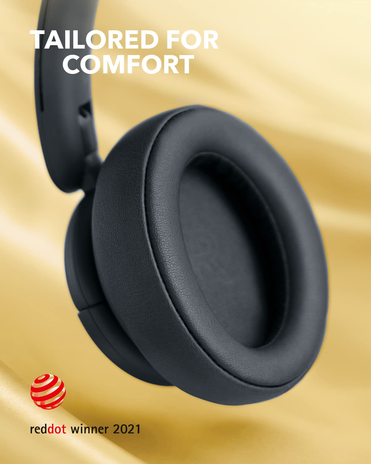 Soundcore by Anker Life Q35 Multi Mode Active Noise Cancelling Headphones, Bluetooth Headphones with LDAC for Hi Res Wireless Audio, 40H Playtime, Comfortable Fit, Clear Calls (Black) (Renewed)