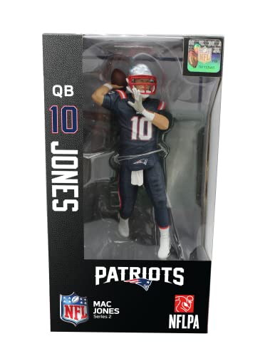 Imports Dragon NFL Mac Jones (New England Patriots) 6" Figure Series 2