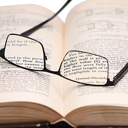 NaNaKo 5 Pack Reading Glasses for Men, Lightweight Blue Light Blocking Metal Frame Mens Readers (Black+Gunmetal+Blue, 1.25)