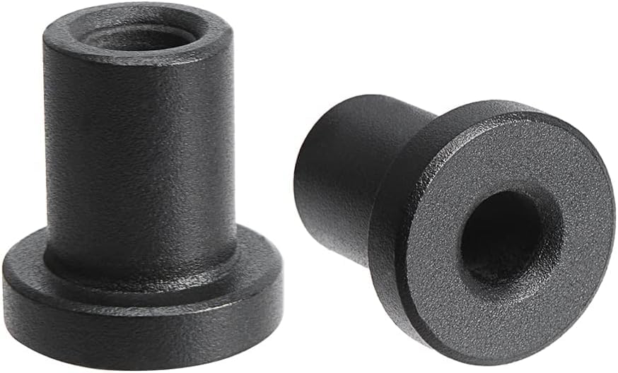 Mairuker Sliding Barn Door Hardware 1.38in Black Spacer Replacement Barn Door Hardware Kit with Screws for 16" Stud Wall (Set of 5)