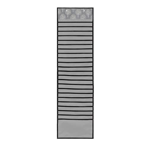 Guaber Vinyl Holder with 47 Compartments Vinyl Roll Holder Gift Wrap Organizer Door Wall Hanging Craft Vinyl Storage Organizer Vinyl roll Holder Wall Mounted