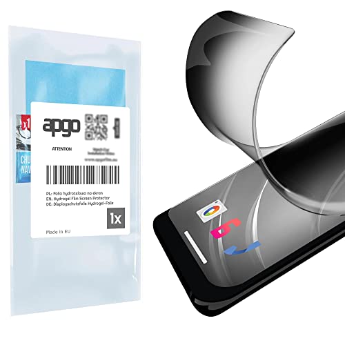 apgo Hydrogel Privacy Matte Screen Protector for Oppo Reno2, Anti Spy, Hydrogel Film, Flexible, Soft TPU with positioning layer easy installation