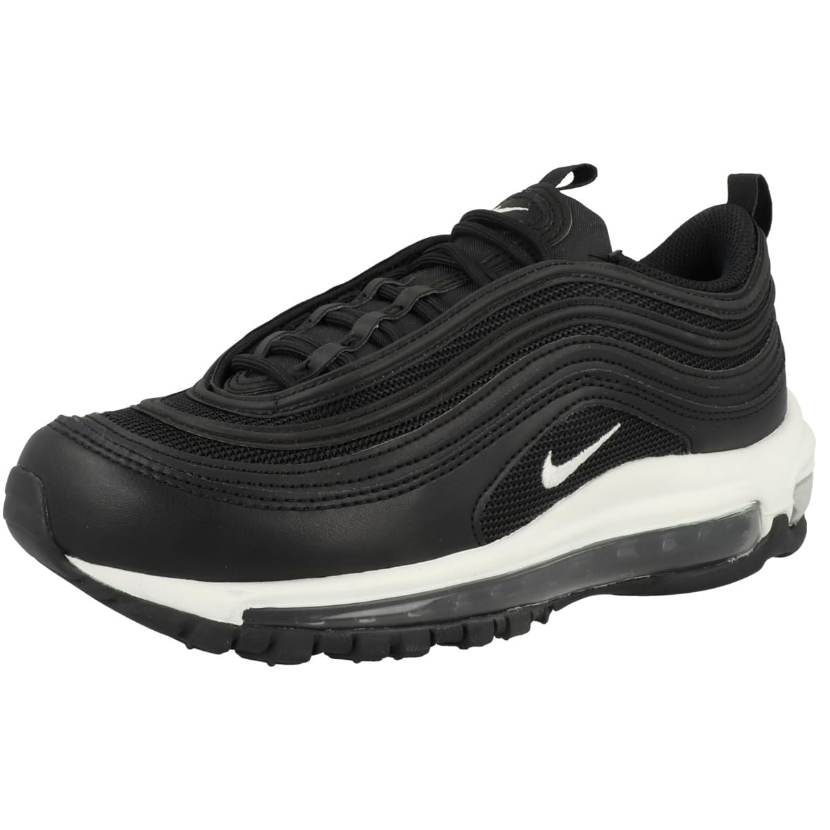 Nike Women's Air Max 97 Shoes, Black Black White Dh8016 001, 9