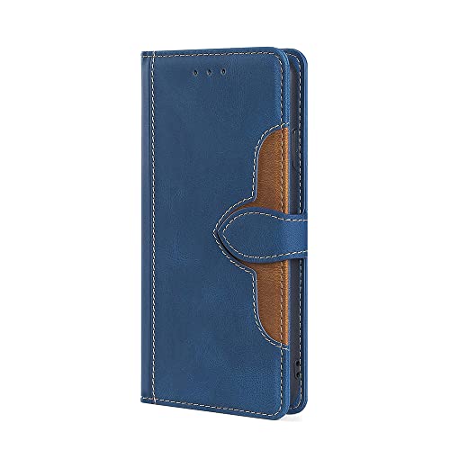 CYR-Guard Wallet Folio Case for Oppo Reno 2, Premium PU Leather Slim Fit Cover for Reno 2, Easy Carry, Blue