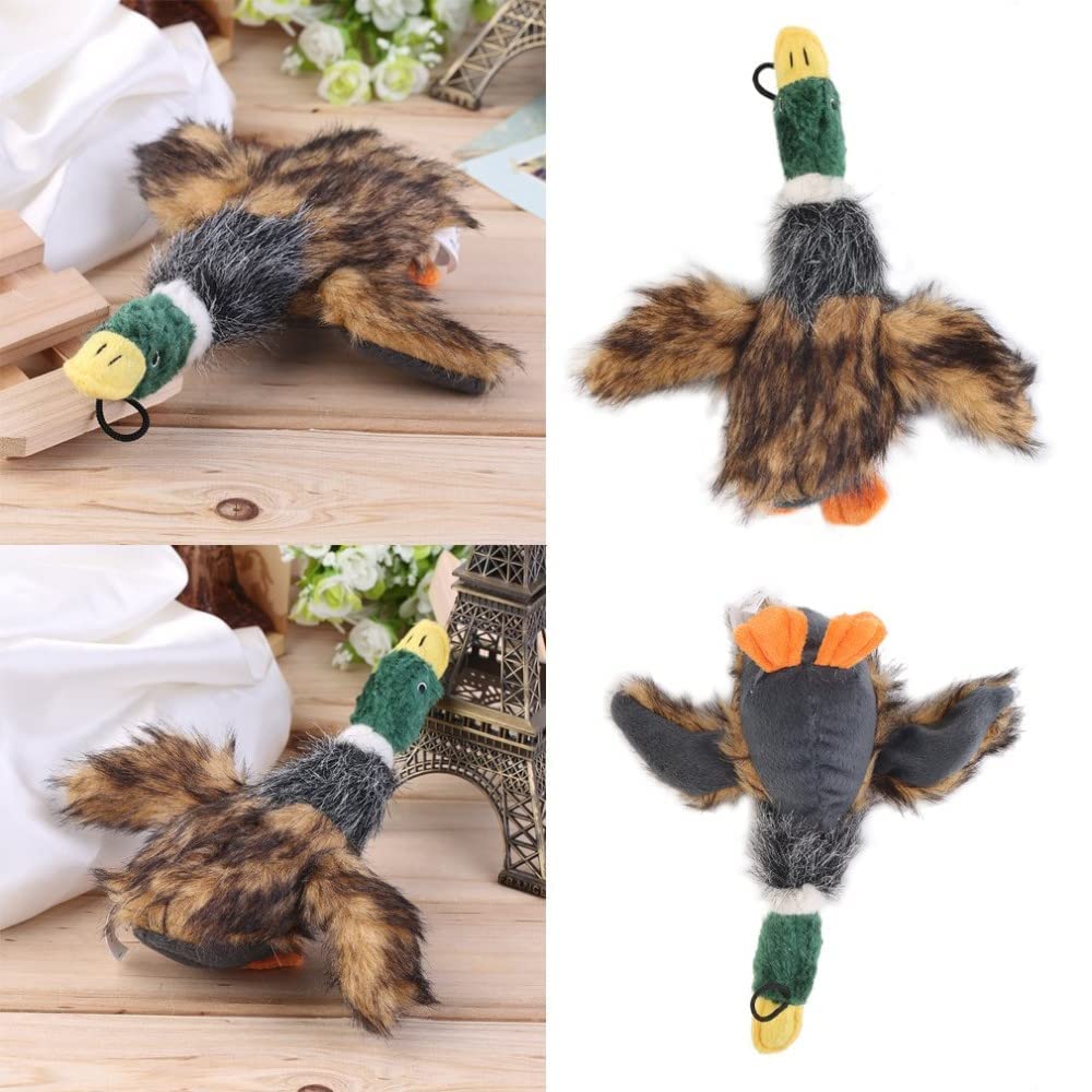 Duck Dog Toys for Aggressive Chew, Squeaky Dog Toy,Plush Puppy Dog Chew Toy for Small Medium Dogs