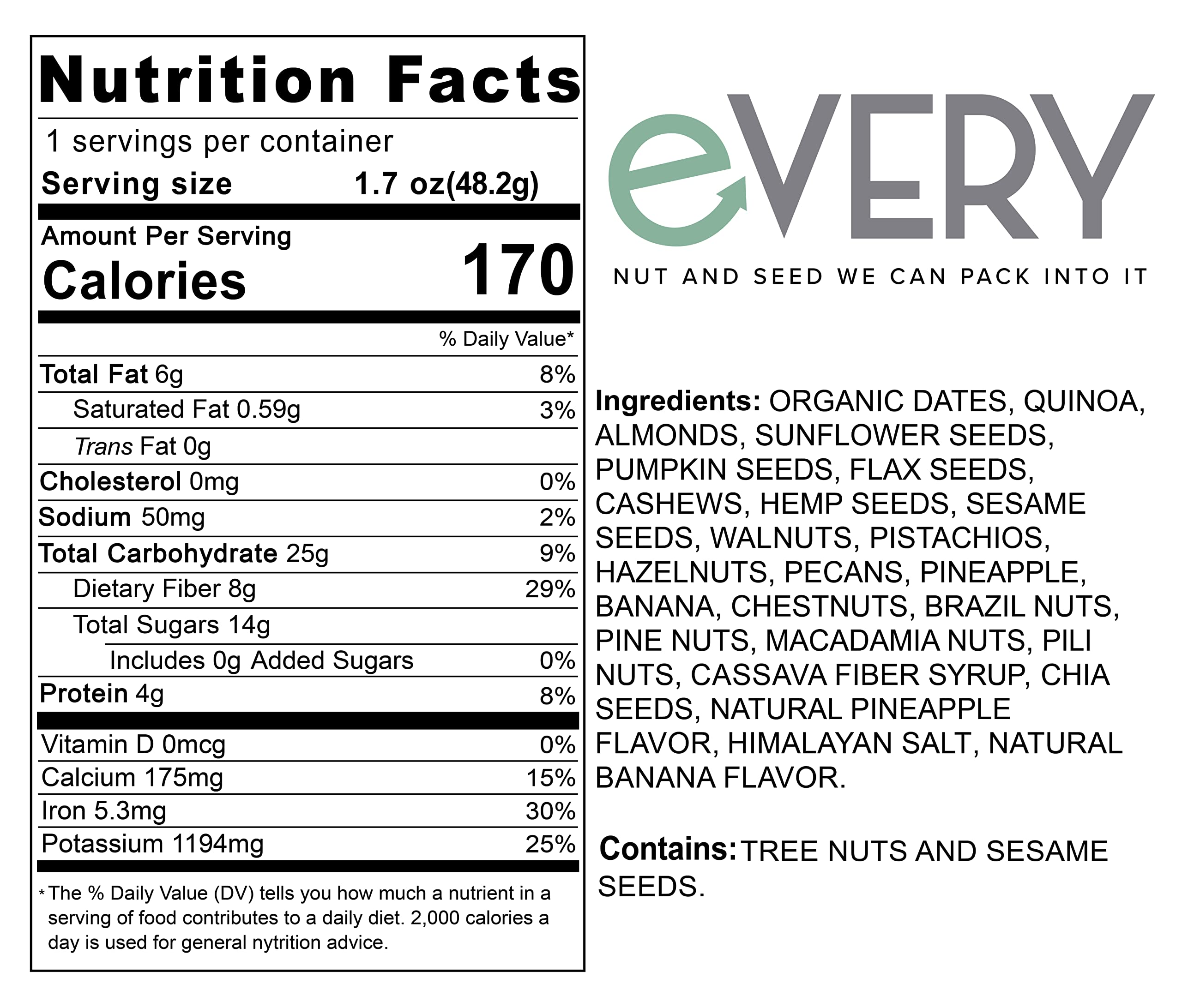 The Every Bar - Banana Pineapple