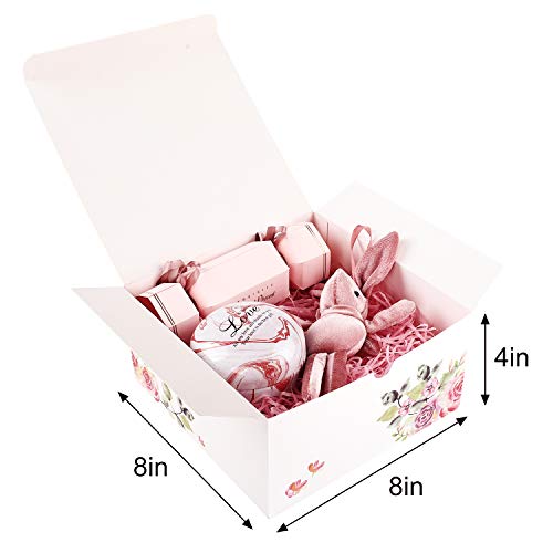 Moretoes 10pcs Bridesmaid Proposal Boxes with Ribbon, 2 Maid of Honor Boxes and 8 Will You Be My Bridesmaid Boxes for Bridesmaid Gifts