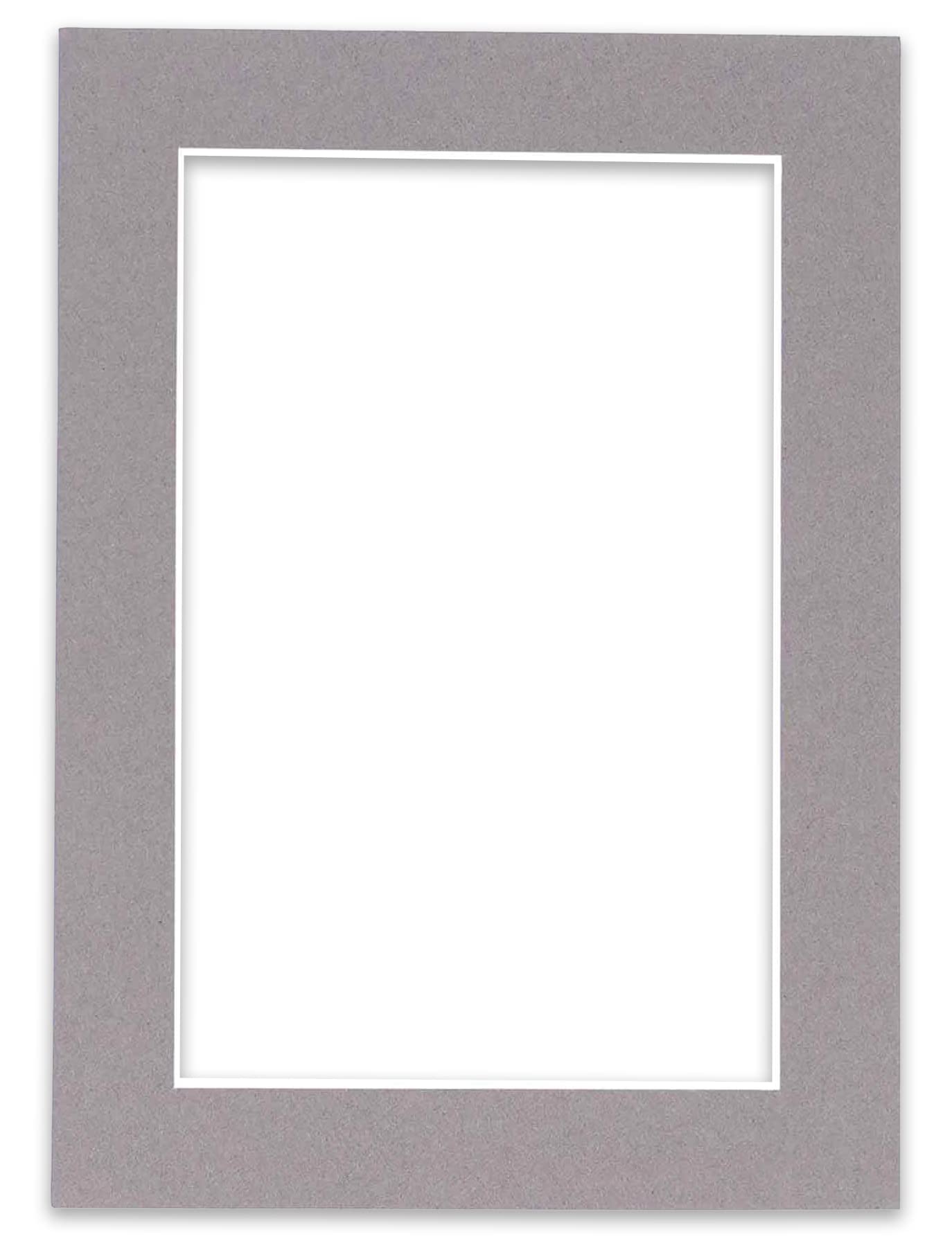 8x10 Mat for 11x14 Frame - Precut Mat Board Acid-Free Charcoal 8x10 Photo Matte Made to Fit a 11x14 Picture Frame, Premium Matboard for Family Photos, Show Kits, Art, Picture Framing, Pack of 1 Mat