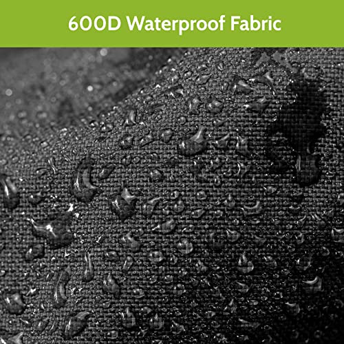 Joiish 22 inch Griddle Cover for Blackstone Griddle with Hood, 600 D Waterproof Tabletop Grill Cover with Oil-Proof Coating, Outdoor BBQ Machine Protector