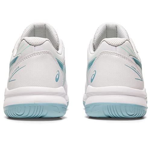 ASICS Gel-Game 8 GS (Little Kid/Big Kid) White/Smoke Blue 6.5 Big Kid M