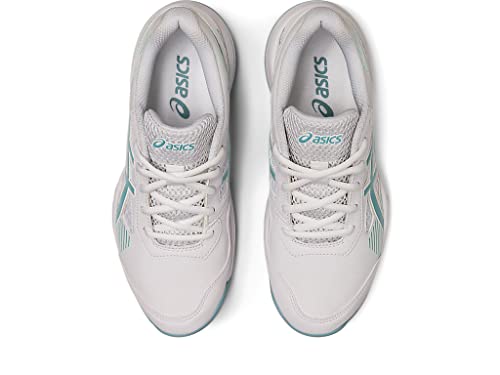 ASICS Gel-Game 8 GS (Little Kid/Big Kid) White/Smoke Blue 6.5 Big Kid M