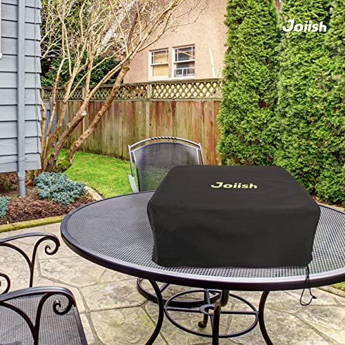 Joiish 22 inch Griddle Cover for Blackstone Griddle with Hood, 600 D Waterproof Tabletop Grill Cover with Oil-Proof Coating, Outdoor BBQ Machine Protector