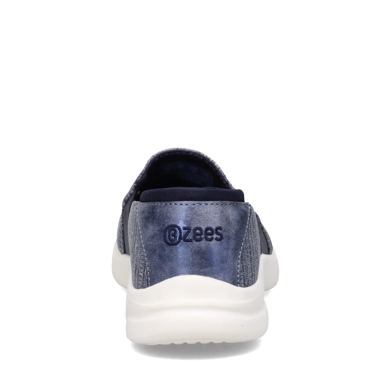 BZees Womens Jitterbug Loafer, Navy, 8.5 US