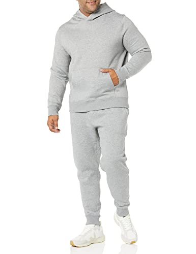 Amazon Aware Men's Fleece Hoodie, Grey Heather, Medium