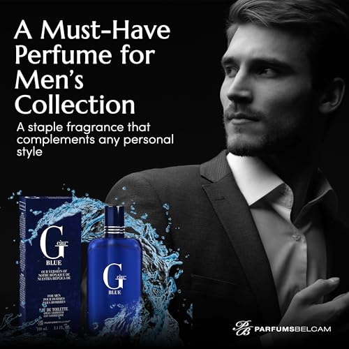 PB ParfumsBelcam G Eau Blue, Eau de Toilette Spray, Our version of a Designer. 3.4 Fl.Oz.