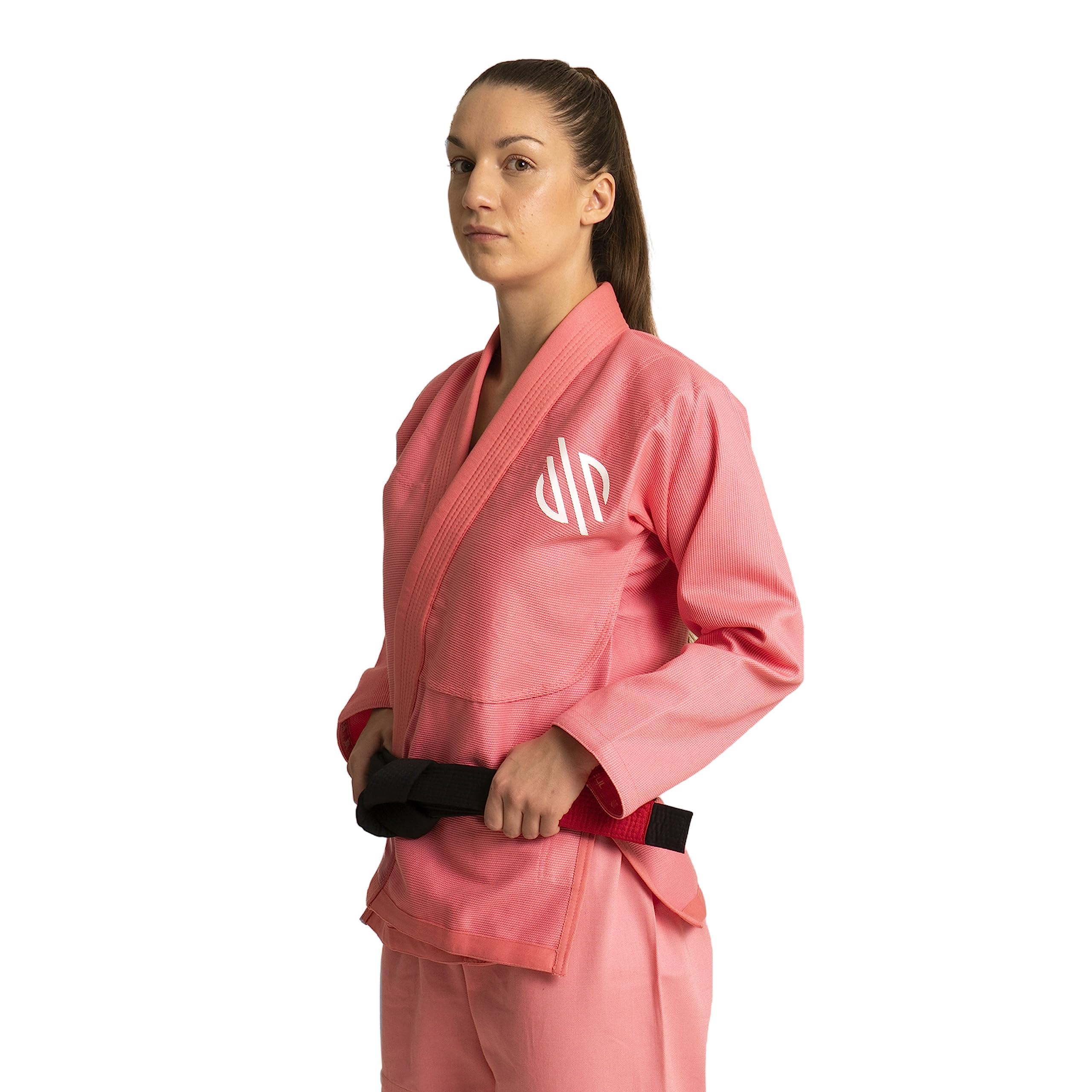 Sanabul Easter Egg BJJ Gi for Women Premium Brazilian Jiu Jitsu Gi for Women - Coral (Pink), W1