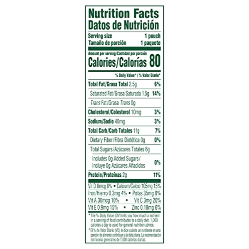 Nestle Nido Baby Food Pouches, Toddler, Yogurt, Apple Puree and Milk, 3.5 oz (12 pack)