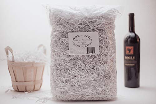 Goretix LLC Variations of Crinkle Cut Kraft Paper Shred Filler Tissue Great for Gifts, Empty Basket Filler, Box Wrapping, Bag Stuffing and Packing.