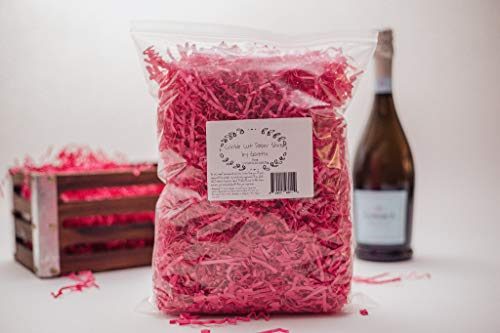 Goretix LLC Variations of Crinkle Cut Kraft Paper Shred Filler Tissue Great for Gifts, Empty Basket Filler, Box Wrapping, Bag Stuffing and Packing.