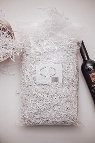 Goretix LLC Variations of Crinkle Cut Kraft Paper Shred Filler Tissue Great for Gifts, Empty Basket Filler, Box Wrapping, Bag Stuffing and Packing.