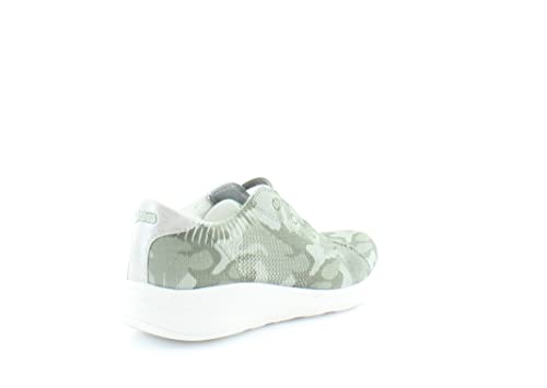 BZees Womens Golden Knit Casual and Fashion Sneakers Green 6 Medium (B,M)