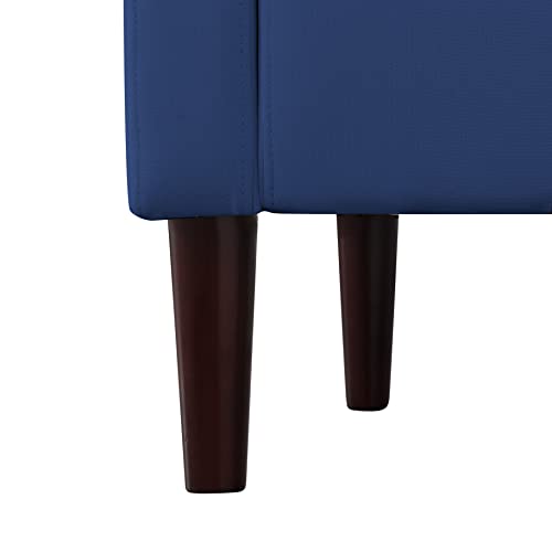 Msaleen Small Sofa Mini Couch Loveseat β Blue Couch Sofa Button Tufted Couch, Mid Century Small Loveseat 2-Seater Contemporary Modern Sofas Small Loveseat for Small Space Navy Blue Accent Love Seat